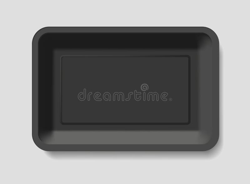 Empty plastic container stock vector. Illustration of breakfast - 92296037