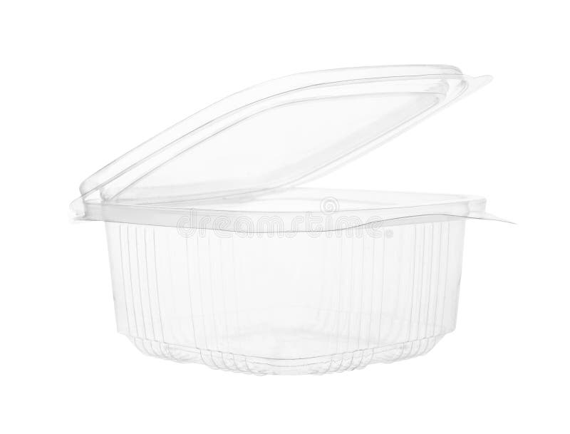 Plastic Container with Color Play Dough Isolated on White Stock Photo ...