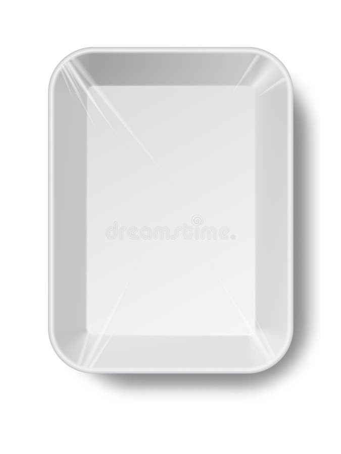 Empty Plastic Container. Vector Illustration. Stock Vector ...
