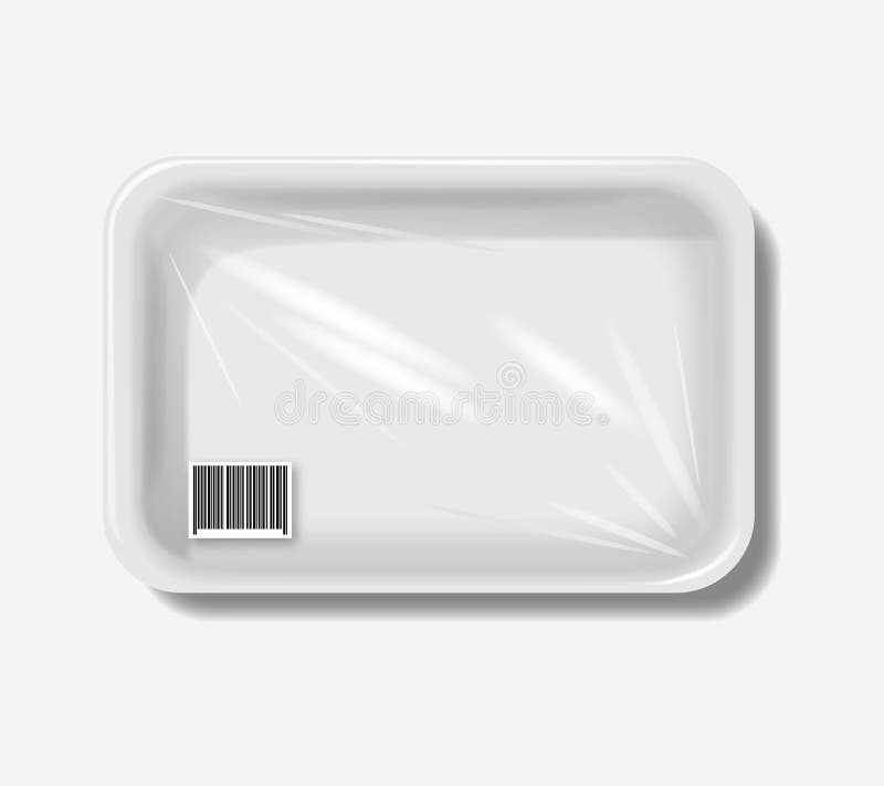 Empty Plastic Bag Package Mockup Transparent Pack 3d Realistic Wrap ...