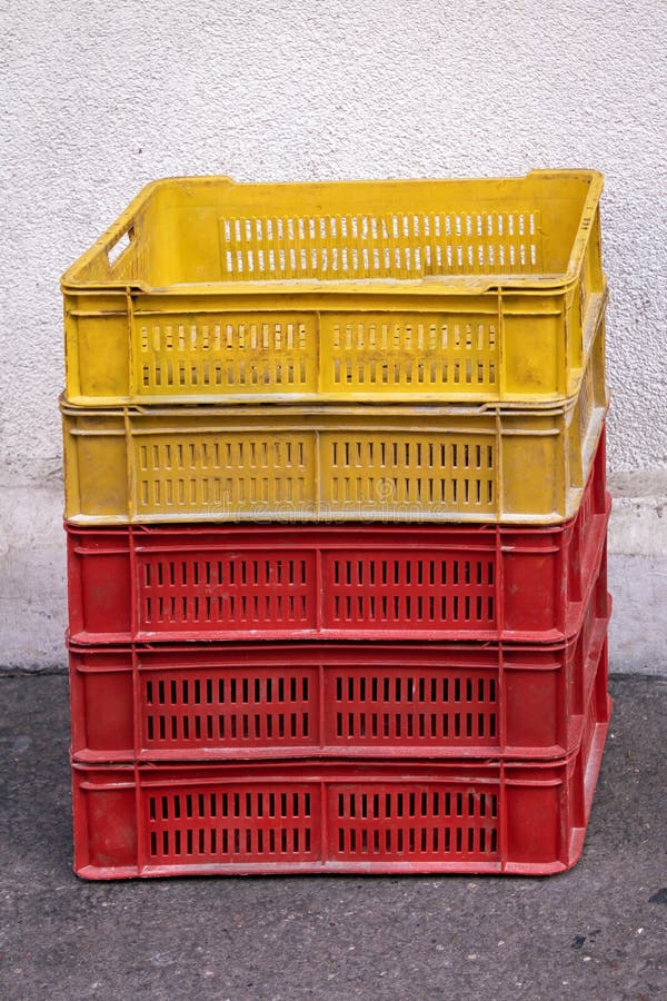 492 Plastic Crates Stack Stock Photos - Free & Royalty-Free Stock ...