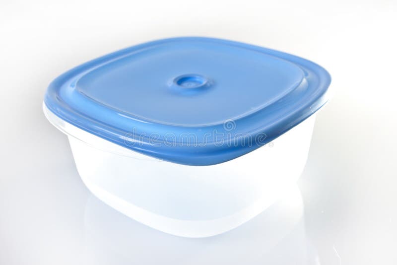 Empty Plastic Food Container Stock Photo - Image of isolated, empty ...