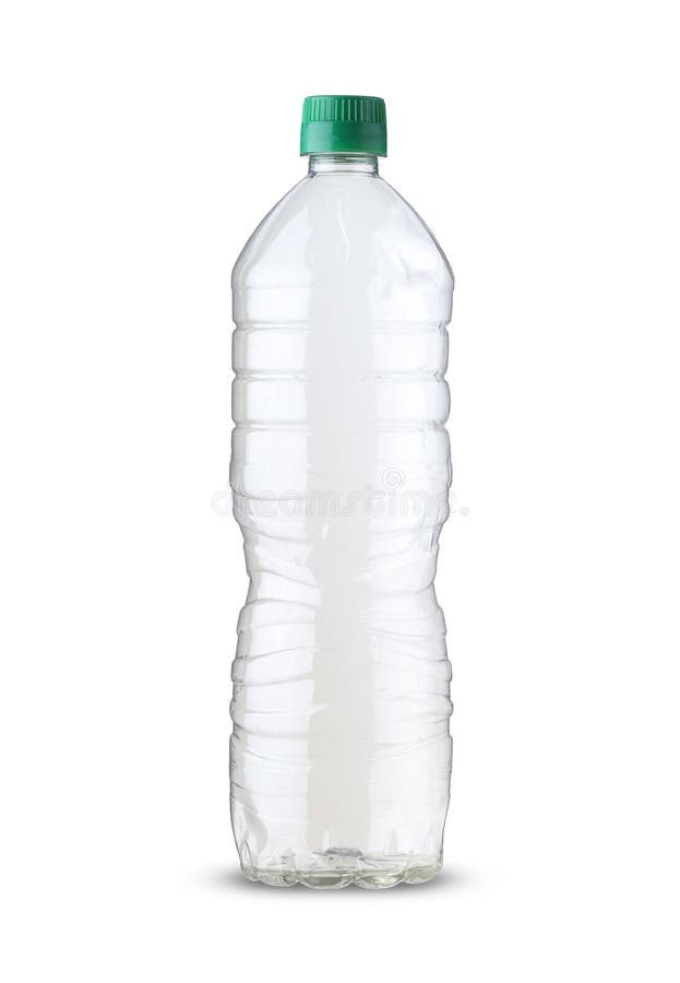 Empty plastic oil bottle stock image. Image of transparent - 246905971
