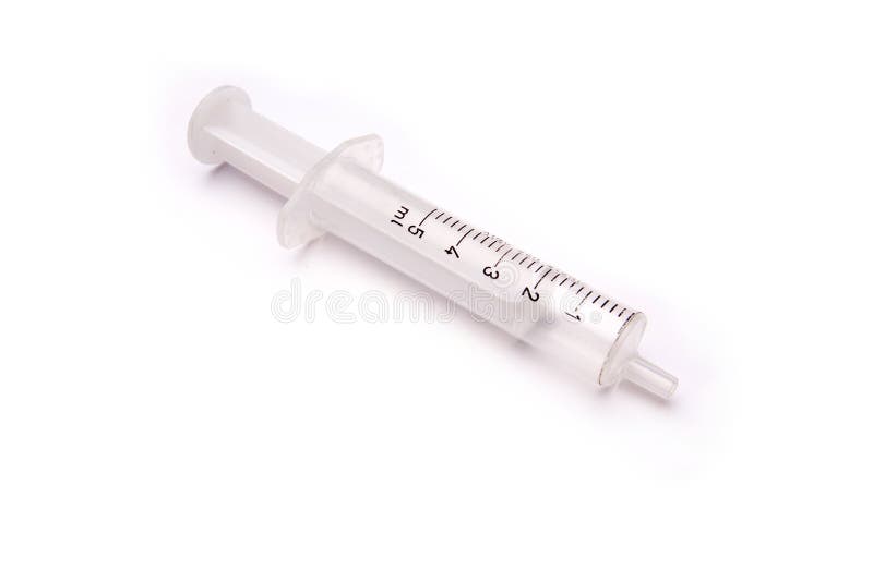 Empty plastic syringe stock photo. Image of tubular, single - 1312194