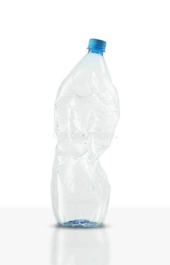 Empty plastic water bottle stock image. Image of transparent - 255024543