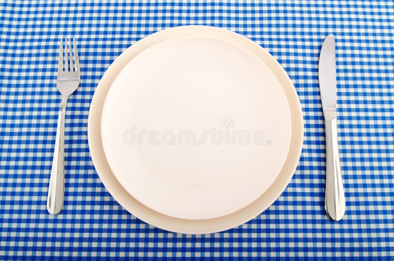 Empty plate stock image. Image of service, dish, dinner - 21895395