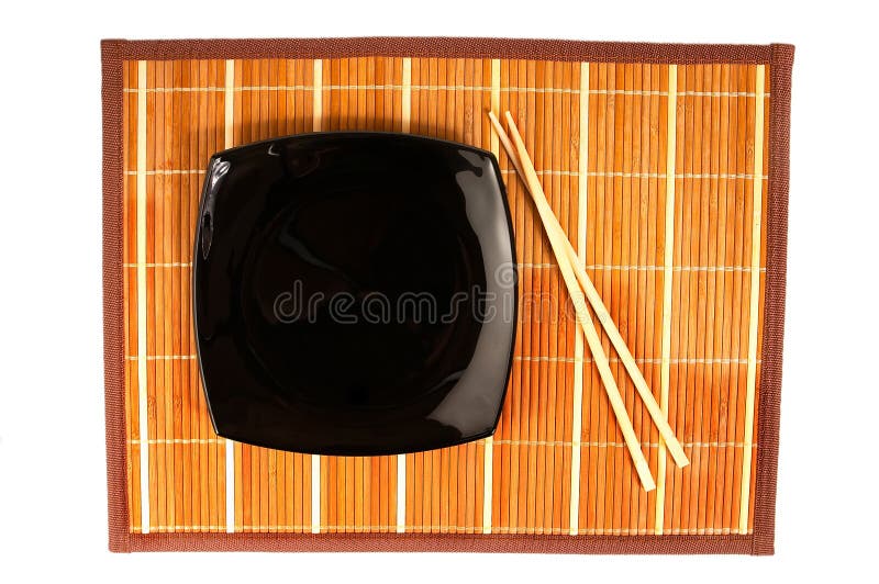 Empty plate stock photo. Image of asian, hopsack, sashimi - 2314966