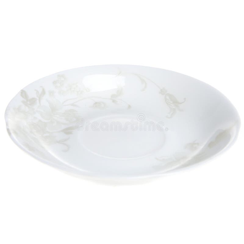 Empty plate isolated stock photo. Image of isolated, design - 87193878