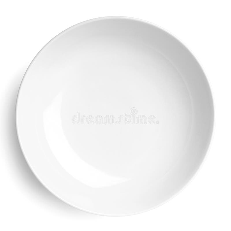 Empty plate. stock photo. Image of simple, single, restaurant - 70235978