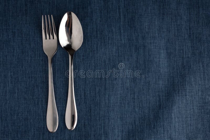 Empty Plate Spoon Fork and Knife on Table. Table Setting on Wooden ... Empty Plate Spoon Fork and Knife on Table. Table Setting on Wooden ...