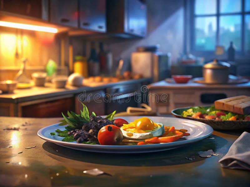 Empty Plate a Visual Representation of Anxiety and Stress Exploring the ...