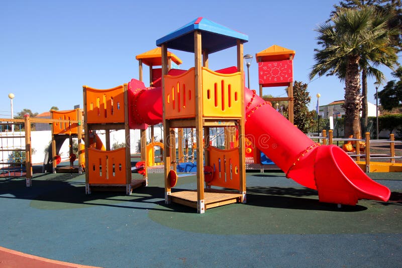 Empty playground stock image. Image of games, deserted - 102593701
