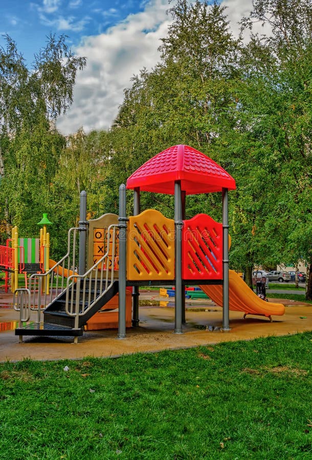 Empty Playground stock photo. Image of game, ladder, rise - 50587360