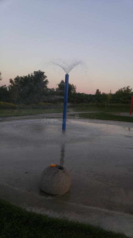 Empty playground stock image. Image of park, sunset - 127311499