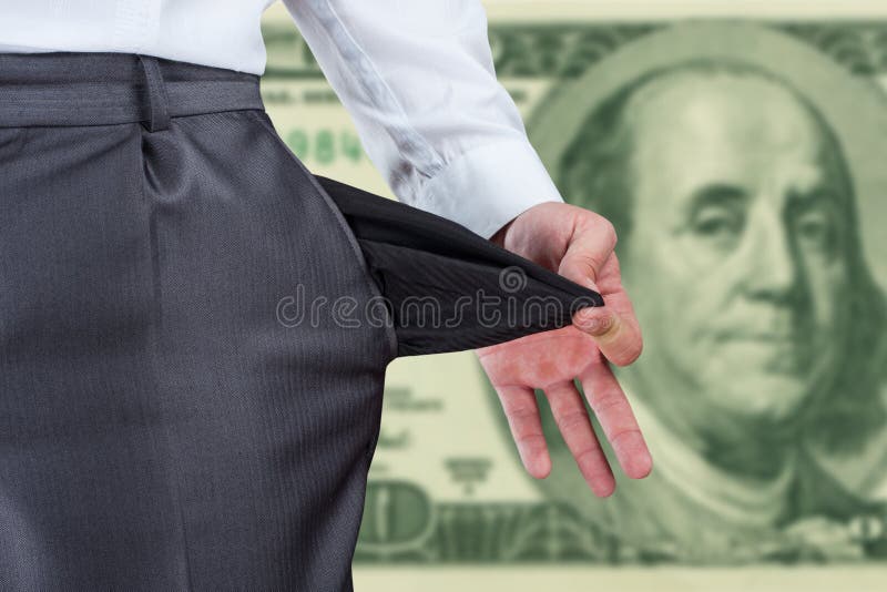 Money in the pocket stock photo. Image of closeup, casual - 29993586