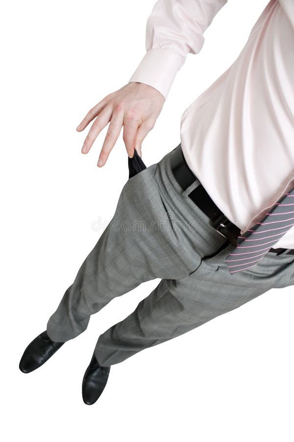 Empty pockets stock image. Image of collar, crisis, empty - 14572435