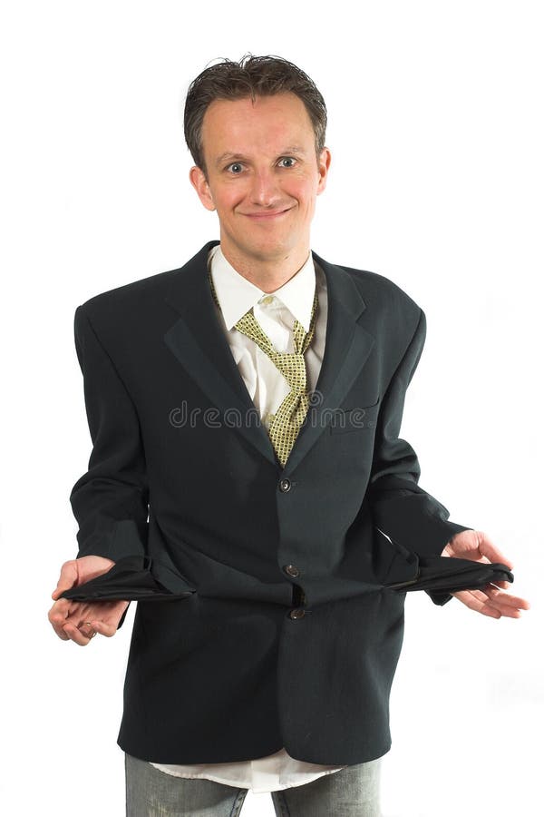Empty pockets stock image. Image of people, problem, male - 601033