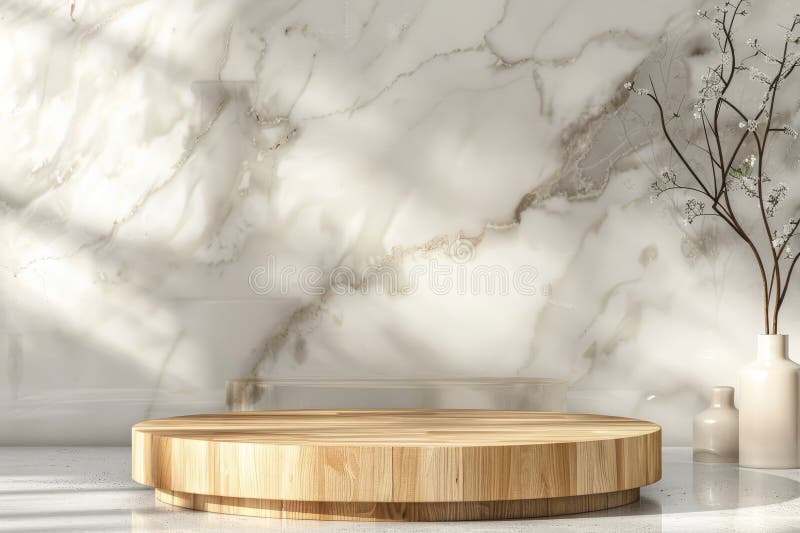 Empty Podium Counter Wood Background Kitchen Board Desk Restaurant Top ...