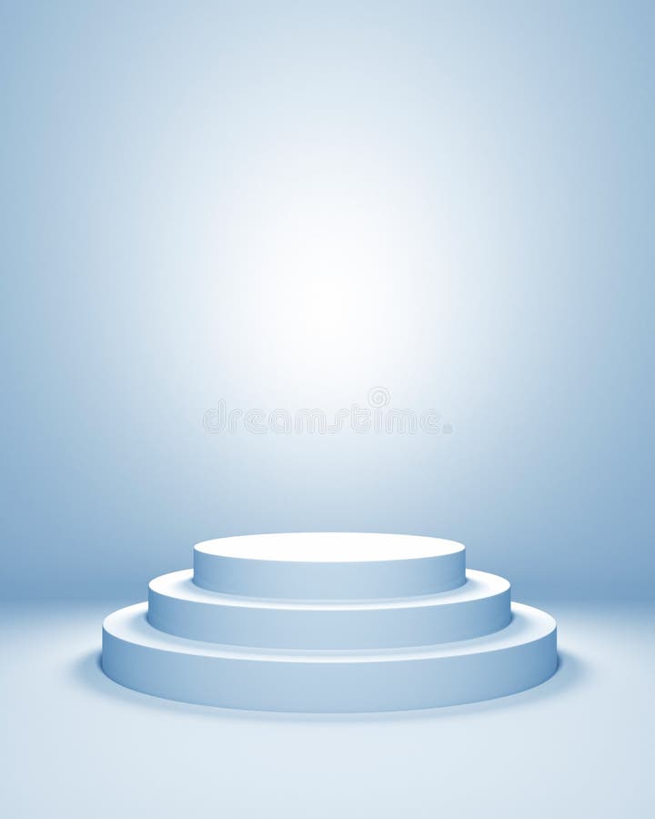 Round stage set stock illustration. Illustration of exposition - 24942859