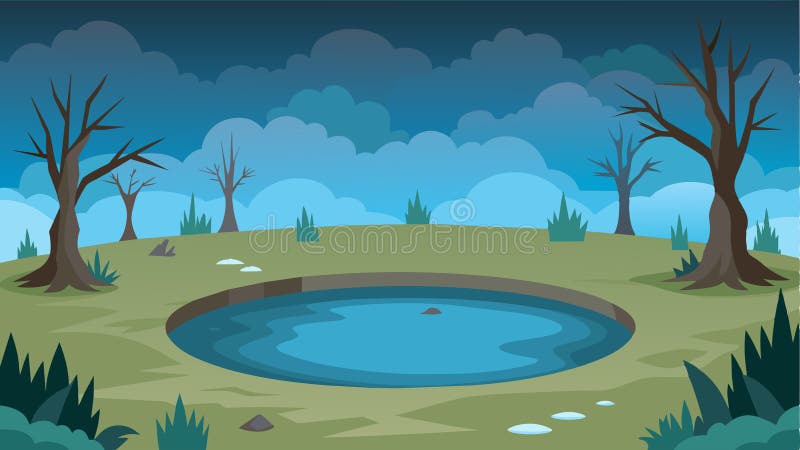 Empty Pond Stock Illustrations – 1,369 Empty Pond Stock Illustrations ...