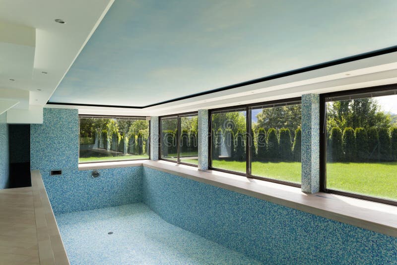 Empty pool stock photo. Image of green, swimming, house - 42167862