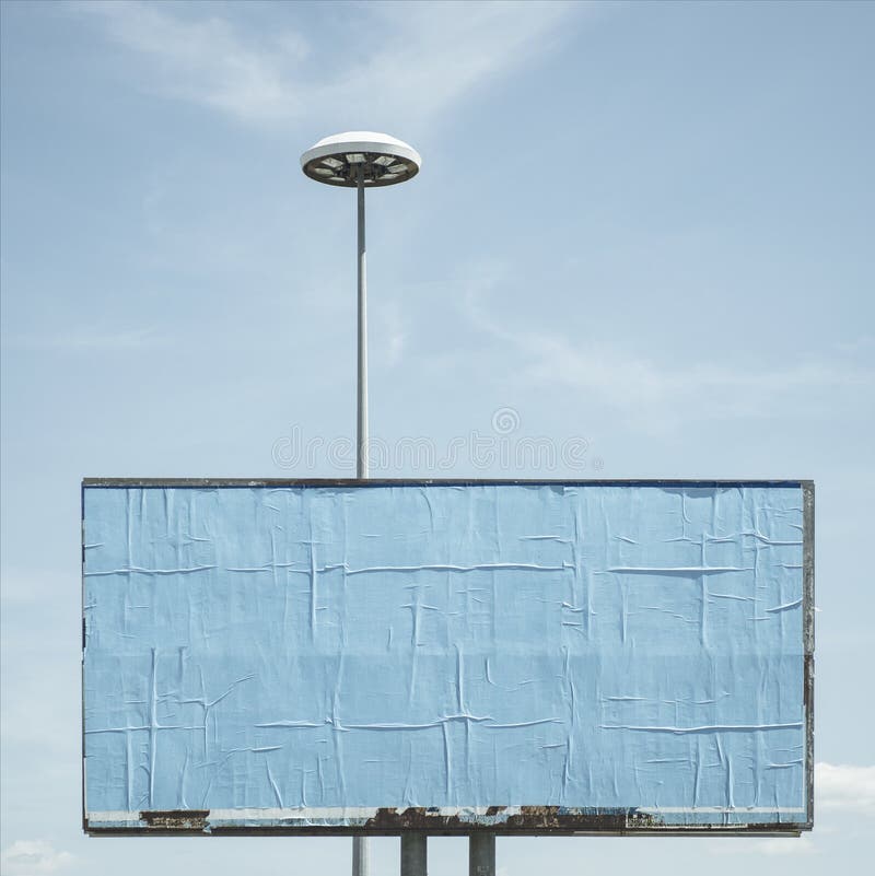 Empty poster stock image. Image of poster, message, paper - 56866301