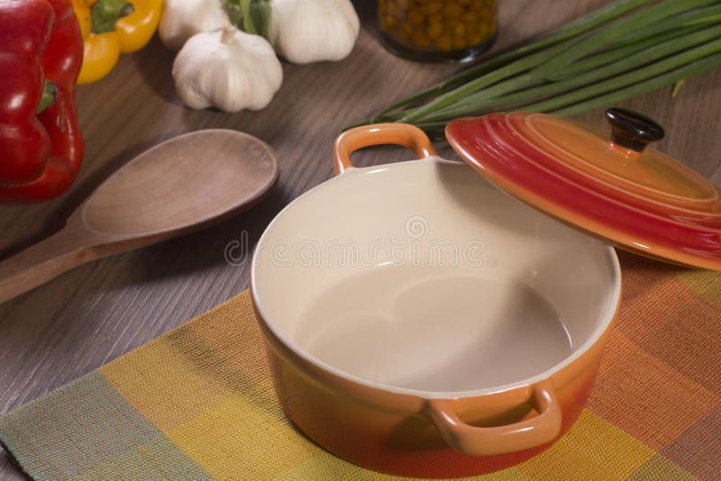 Empty Pot stock photo. Image of empty, soup, stainless - 63991502