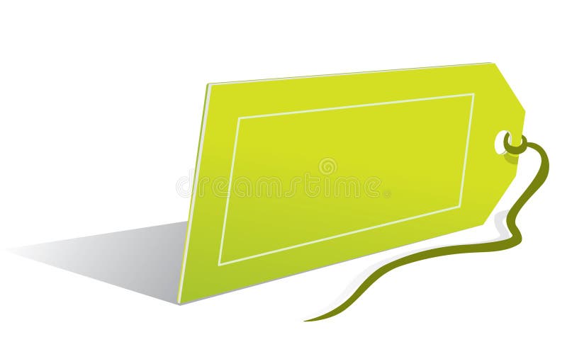 Empty price label stock vector. Illustration of shopping - 29487065