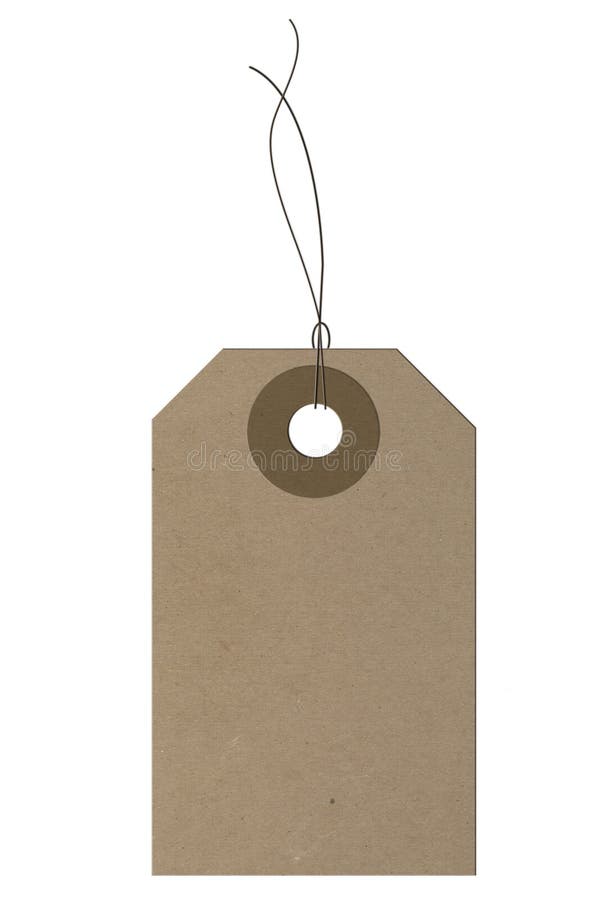 Empty Price Tag Label Banner Stock Vector - Illustration of advertising ...