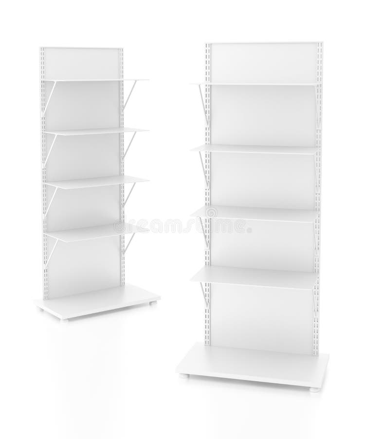 Empty Product Display Stand Stock Illustration - Illustration of ...