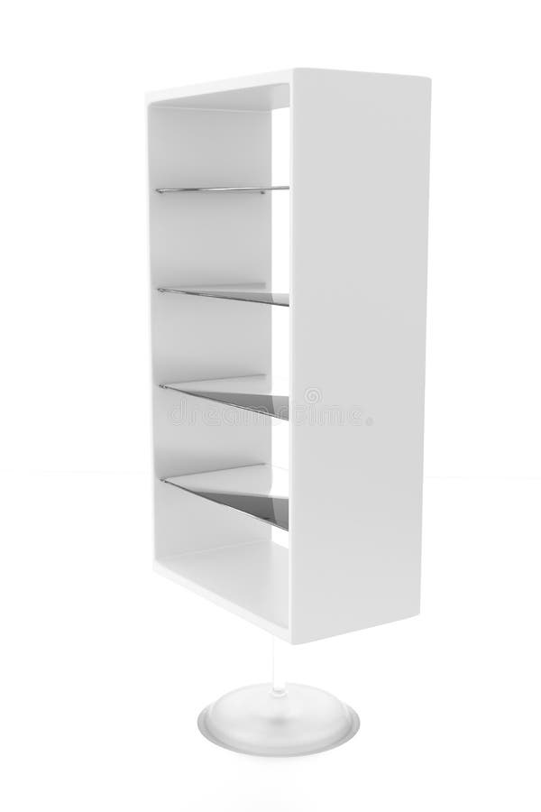 Empty Product Display Stand Stock Illustration - Illustration of ...