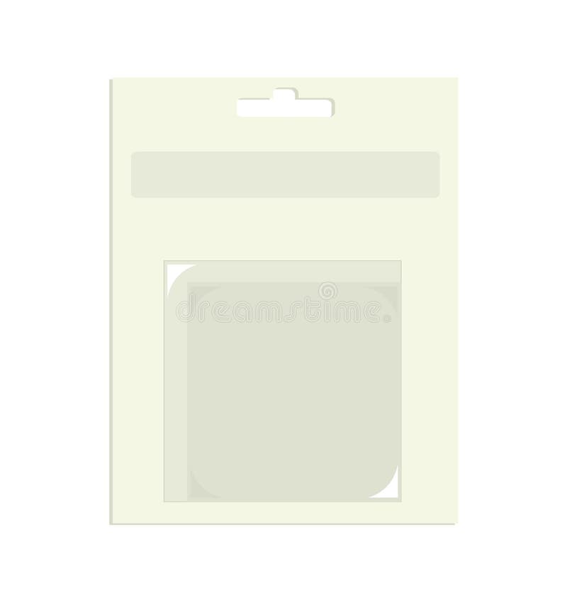Empty product packaging stock vector. Illustration of item - 12741653