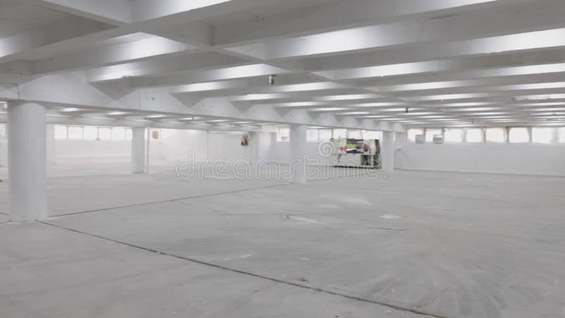 Empty Production Factory Hall Stock Video - Video of industry, hall ...