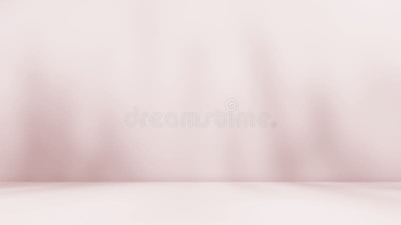 Empty Purple Brown Room Studio with Sunlight Effect Shadow of Leaves ...