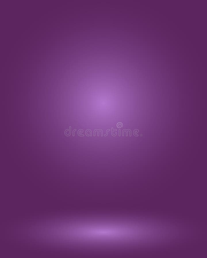 Empty Purple Studio Room, Used As Background for Display Your Products ...