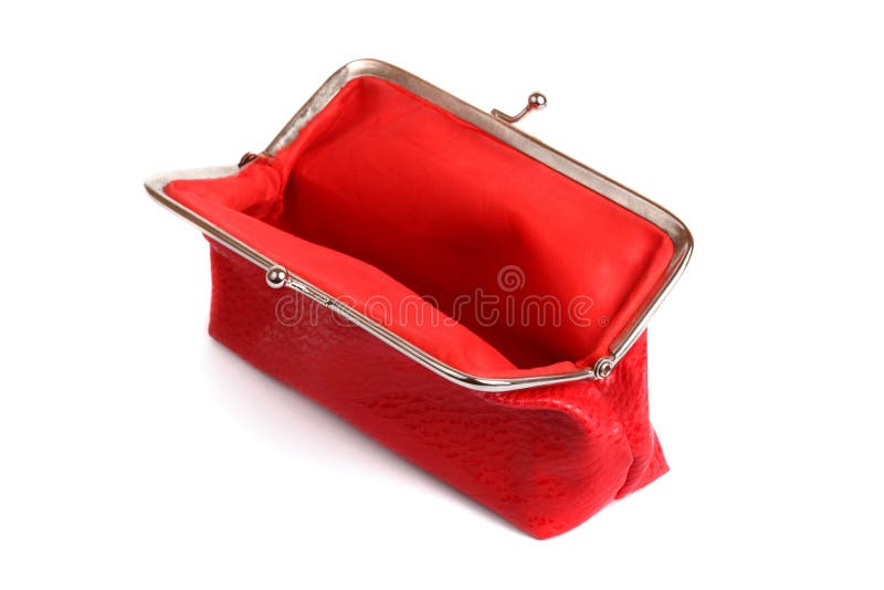 Empty purse stock photo. Image of finance, money, gift - 27881910