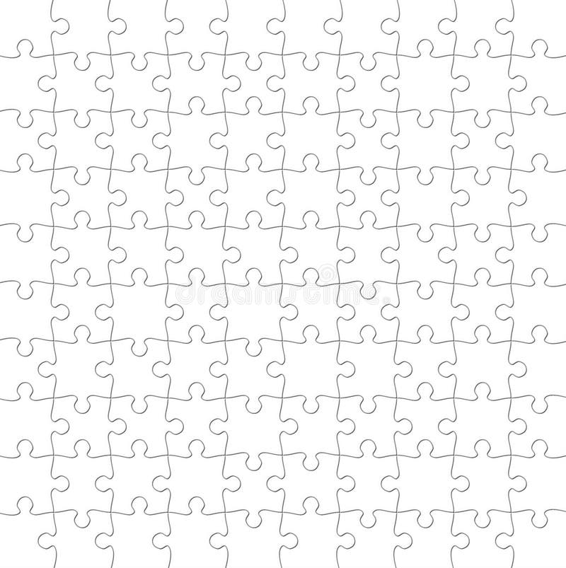 Empty Puzzle stock illustration. Illustration of match - 2138823