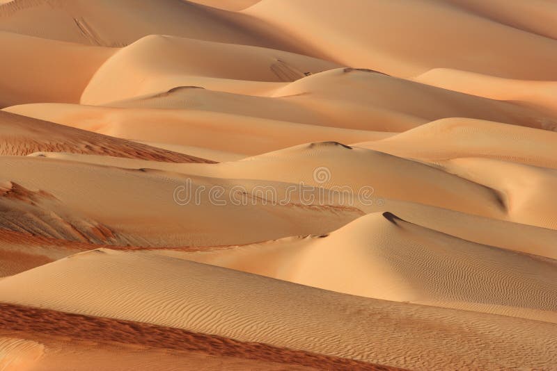 Empty Quarter Dunes stock image. Image of nature, people - 14998343