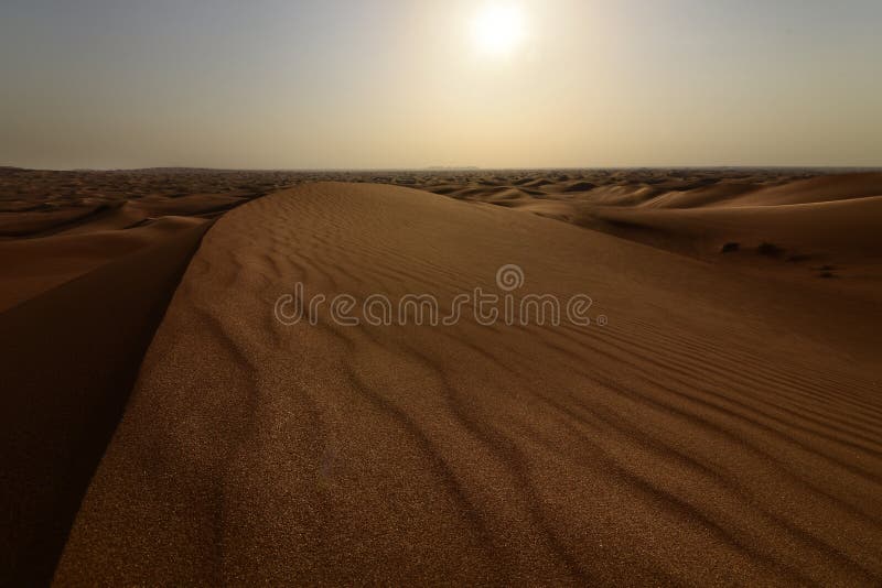 Empty Quarter stock photo. Image of arabic, middle, sands - 68320162