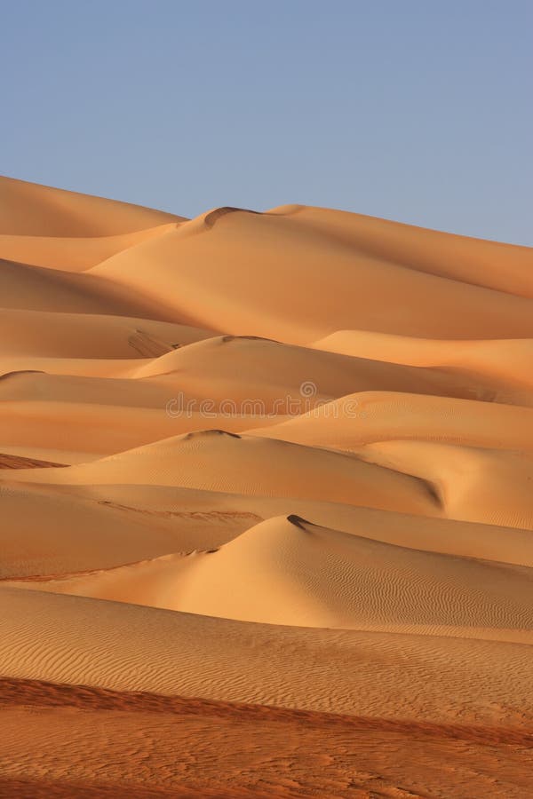 Empty Quarter Dunes stock image. Image of nature, people - 14998343