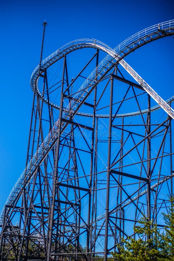 Empty Railroad Rails Carousel Amusement Park Clear Stock Photos - Free ...