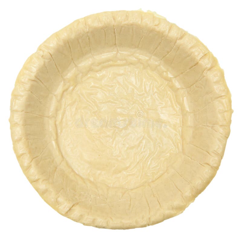 Empty Raw Pie Crust stock image. Image of fresh, food - 97856841