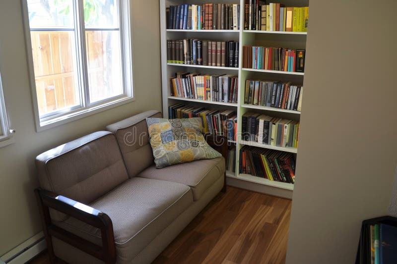 Empty Reading Room, Tables in Library, Nobody Stock Image - Image of ...
