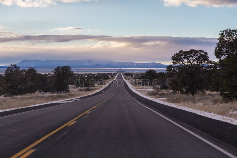 Receding road stock image. Image of lanes, receding - 180327715