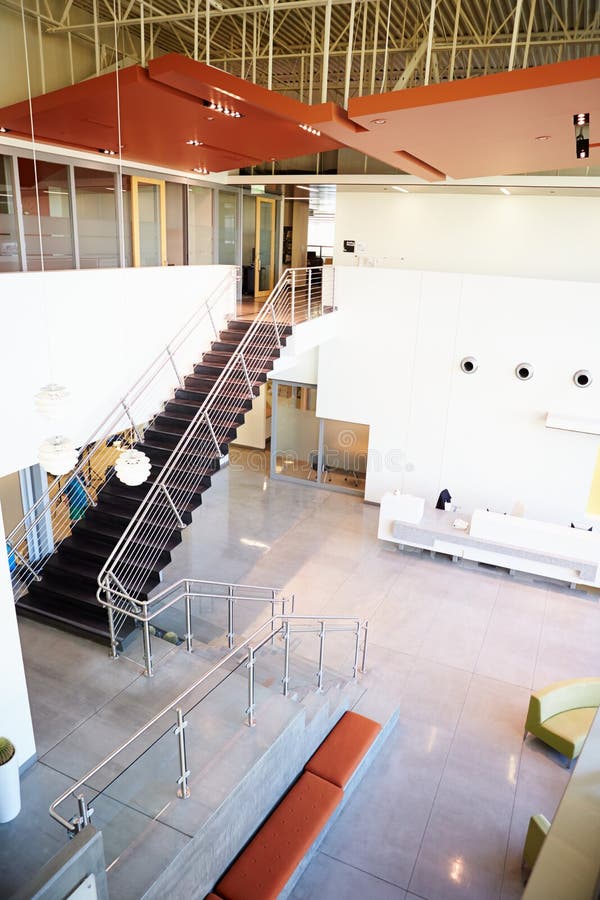 Empty Reception Desk in Health Facility Stock Photo - Image of waiting ...