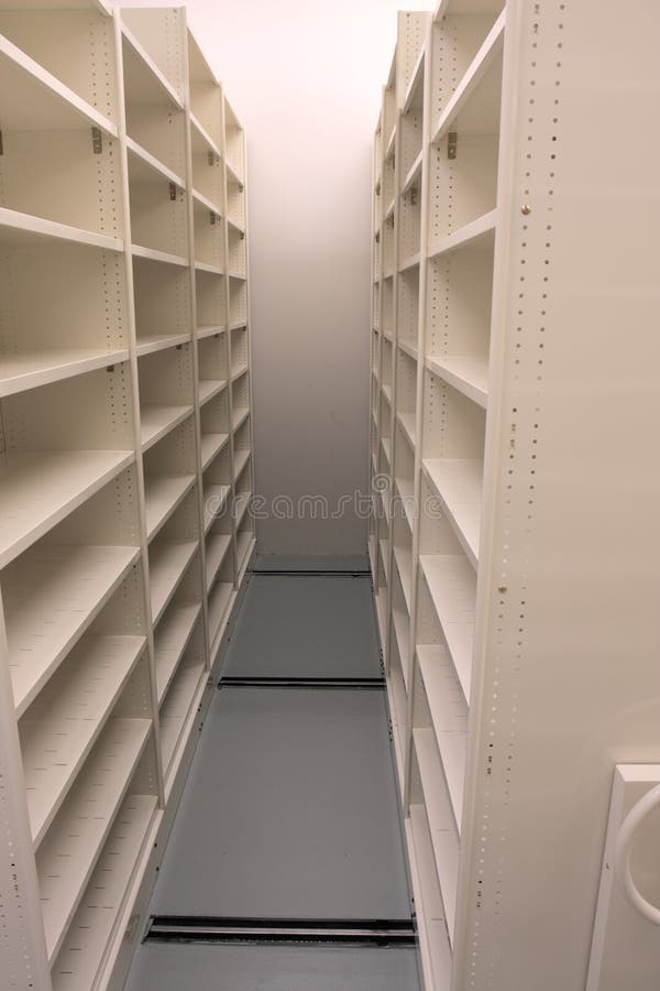 Storage room shelves stock photo. Image of warehouse - 23285396