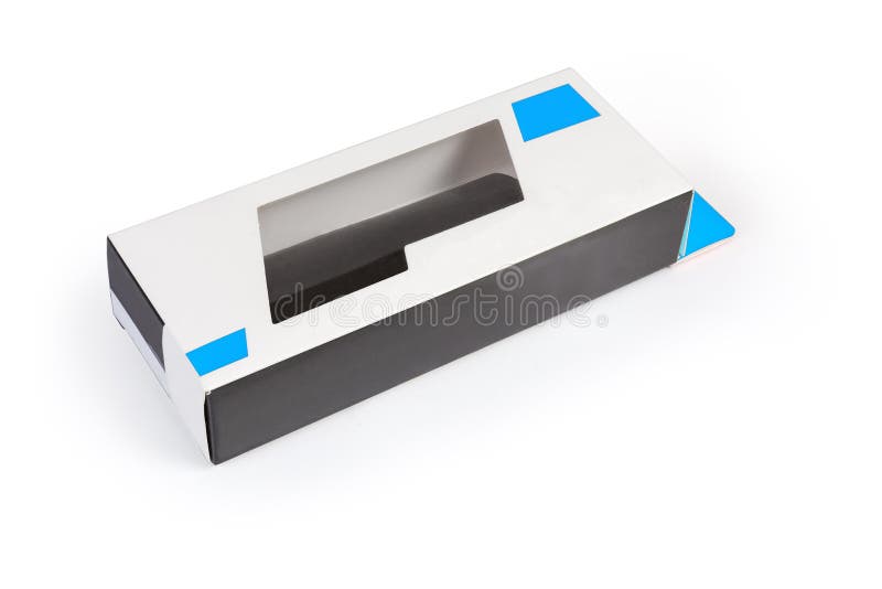 Cardboard Box Transparent Plastic Window Stock Photos - Free & Royalty ...