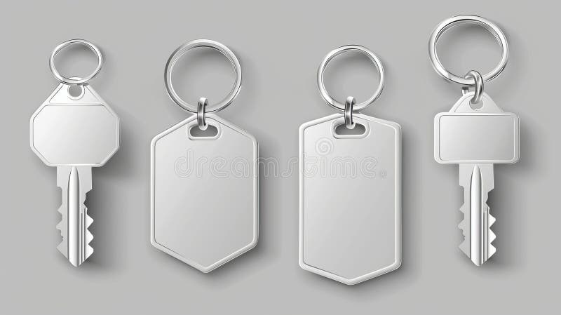 An Empty Rectangular Frame Tag and Magnetic Label for Branding and ...