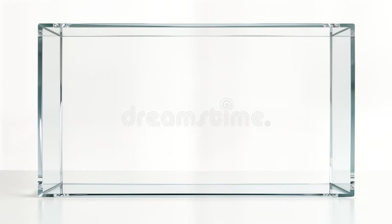 Empty Rectangular Glass Display Stock Illustrations – 939 Empty ...