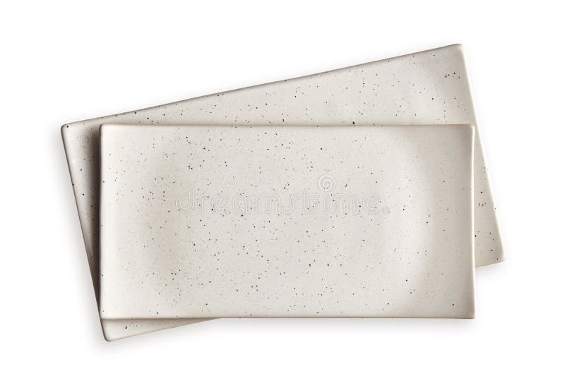 Rectangular Plates stock image. Image of abstract, stacked - 165757